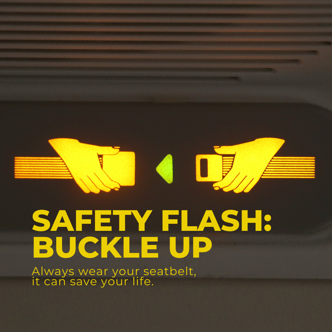 Safety Flash: Buckle Up, Every Time | Elevate Offshore